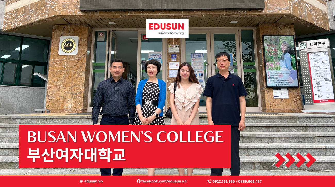 Busan Women's College 부산여자대학교 - Trường TOP 3 dành cho nữ sinh tại Busan